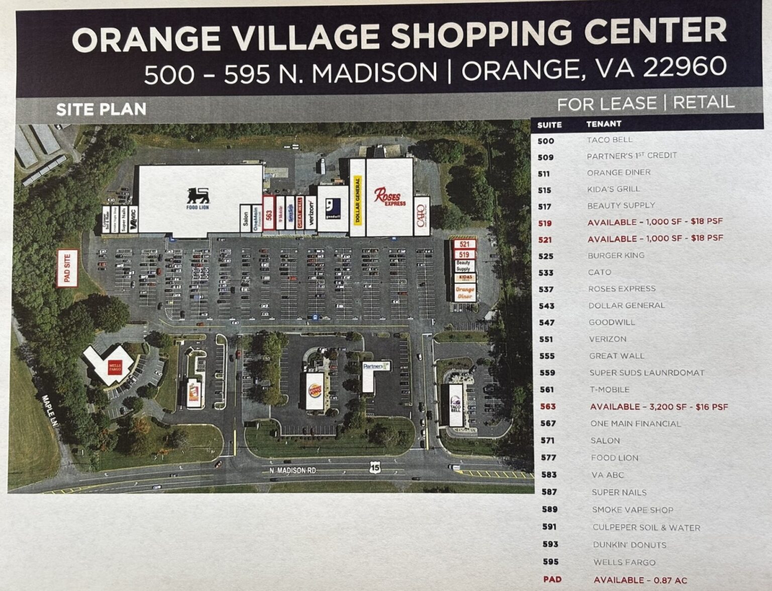 Orange Village Shopping Center – MTH Management Corporation